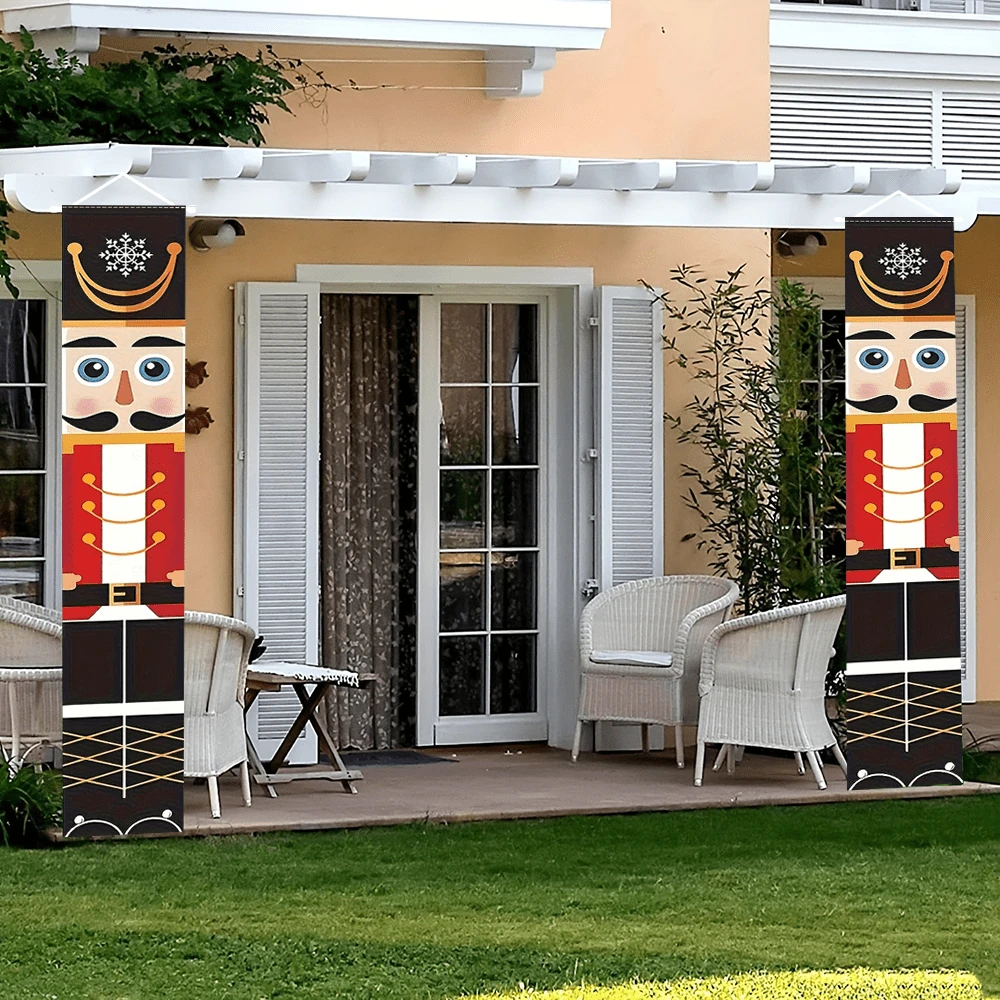 2pc/1set Banner Decor Porch Sign, Porch Banner For Home Front Door ...