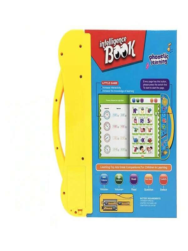 English Finger Point Reading Book Educational Toy With Sounds For Kids ...