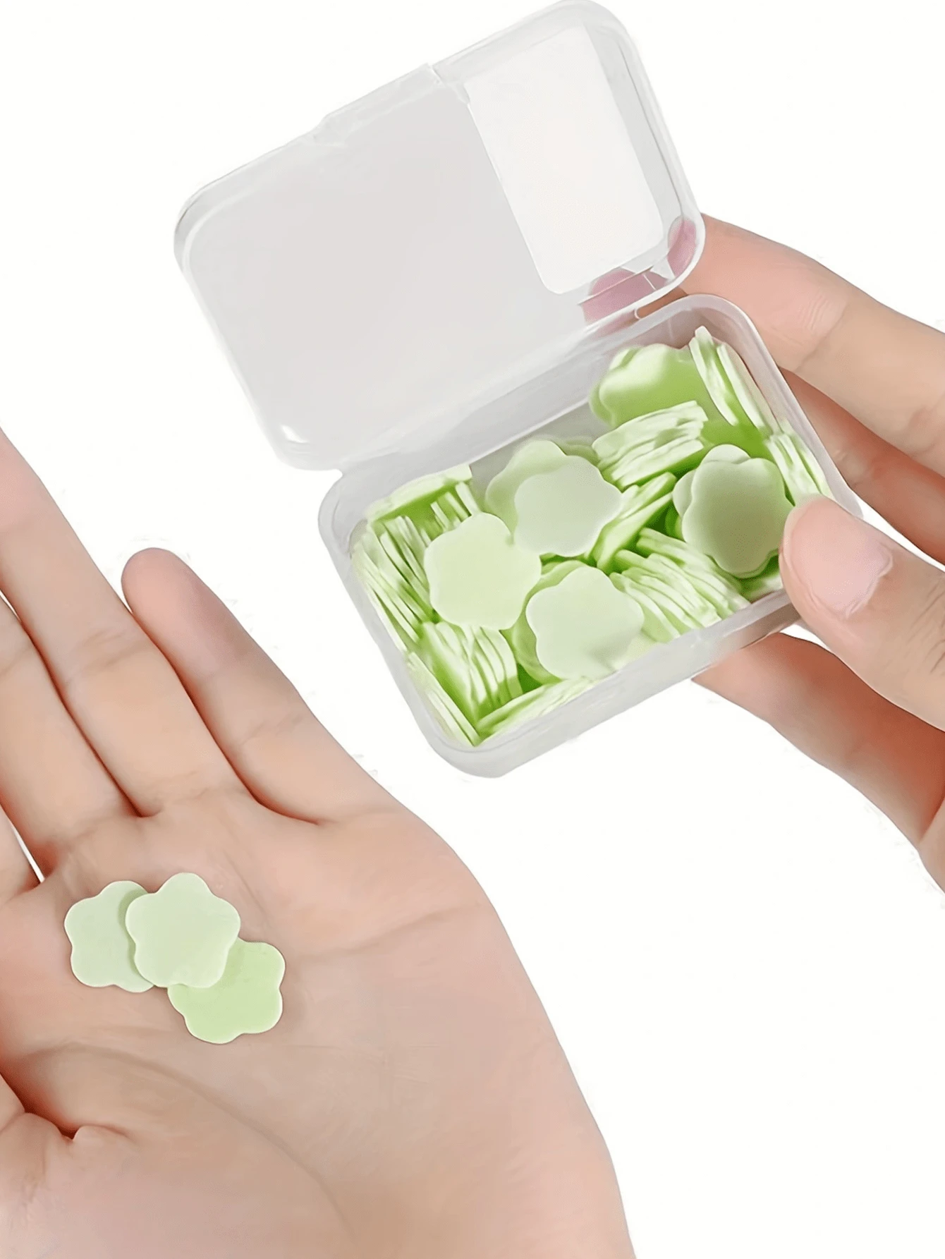 1 Box Portable Disposable Soap Sheet Anti-Bacterial Hand Soap Self ...