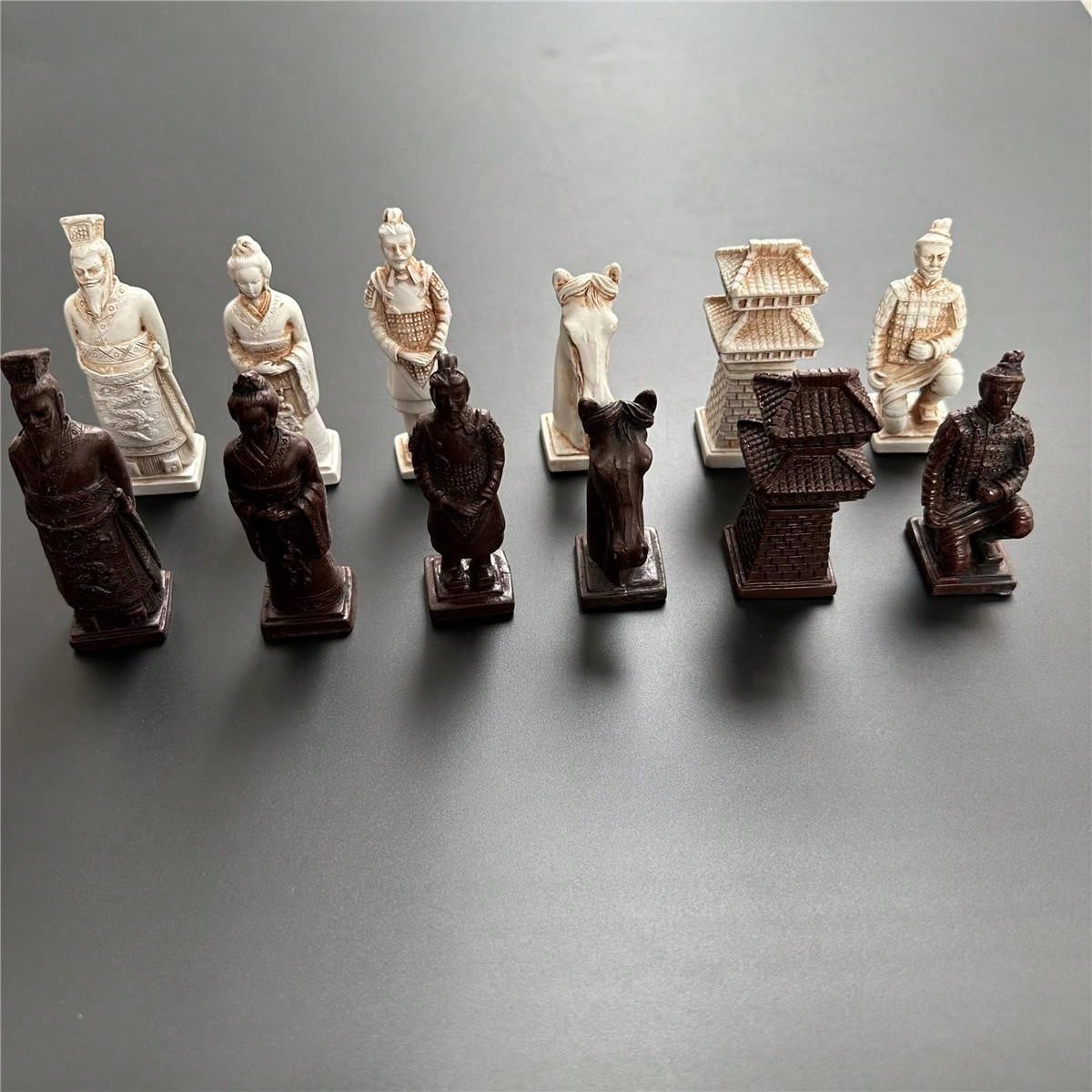 Yernea Large Size Creative 3d Terracotta Warriors Chess Set With ...