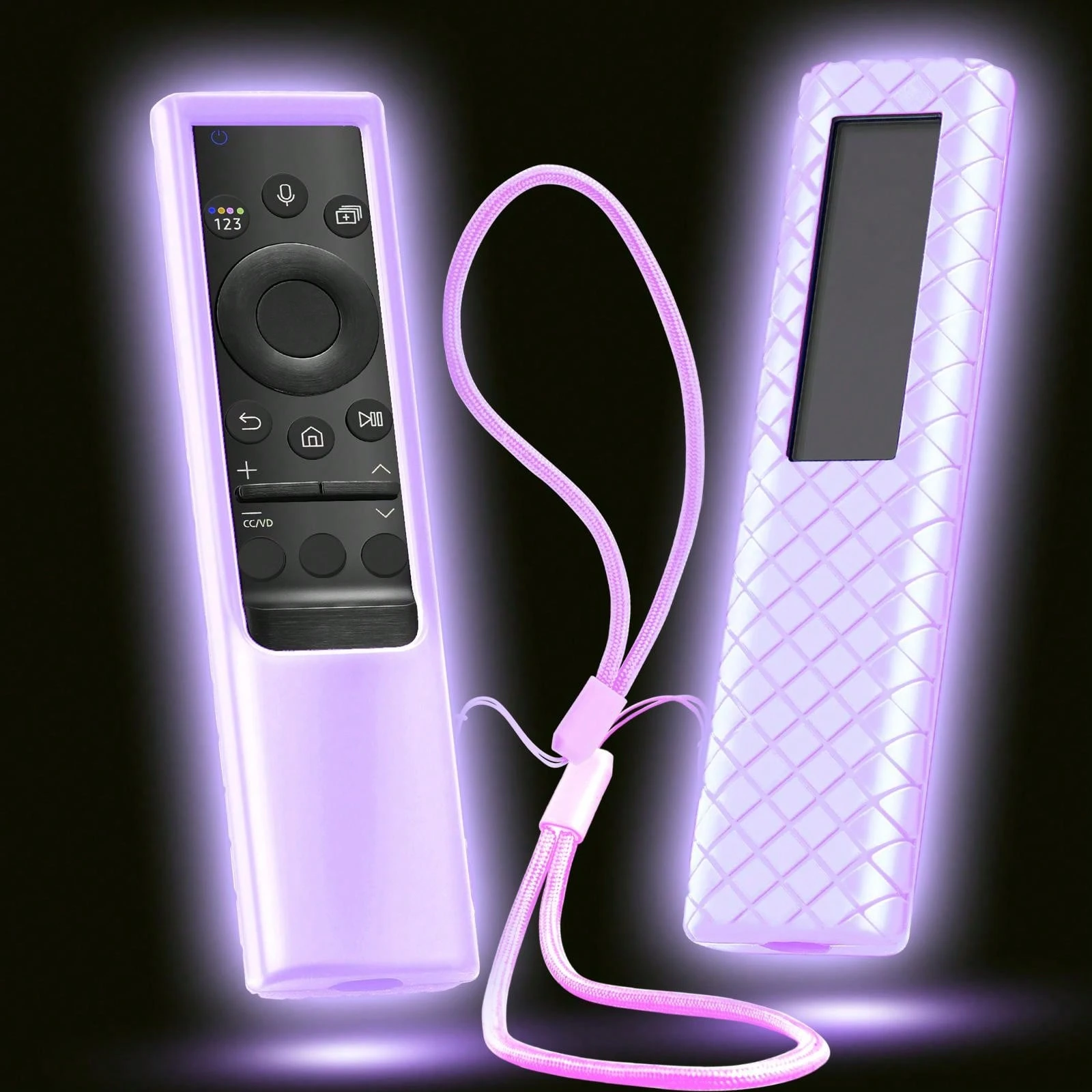 One-Pack Silicone Case Compatible With Samsung Smart TV Remote Control ...