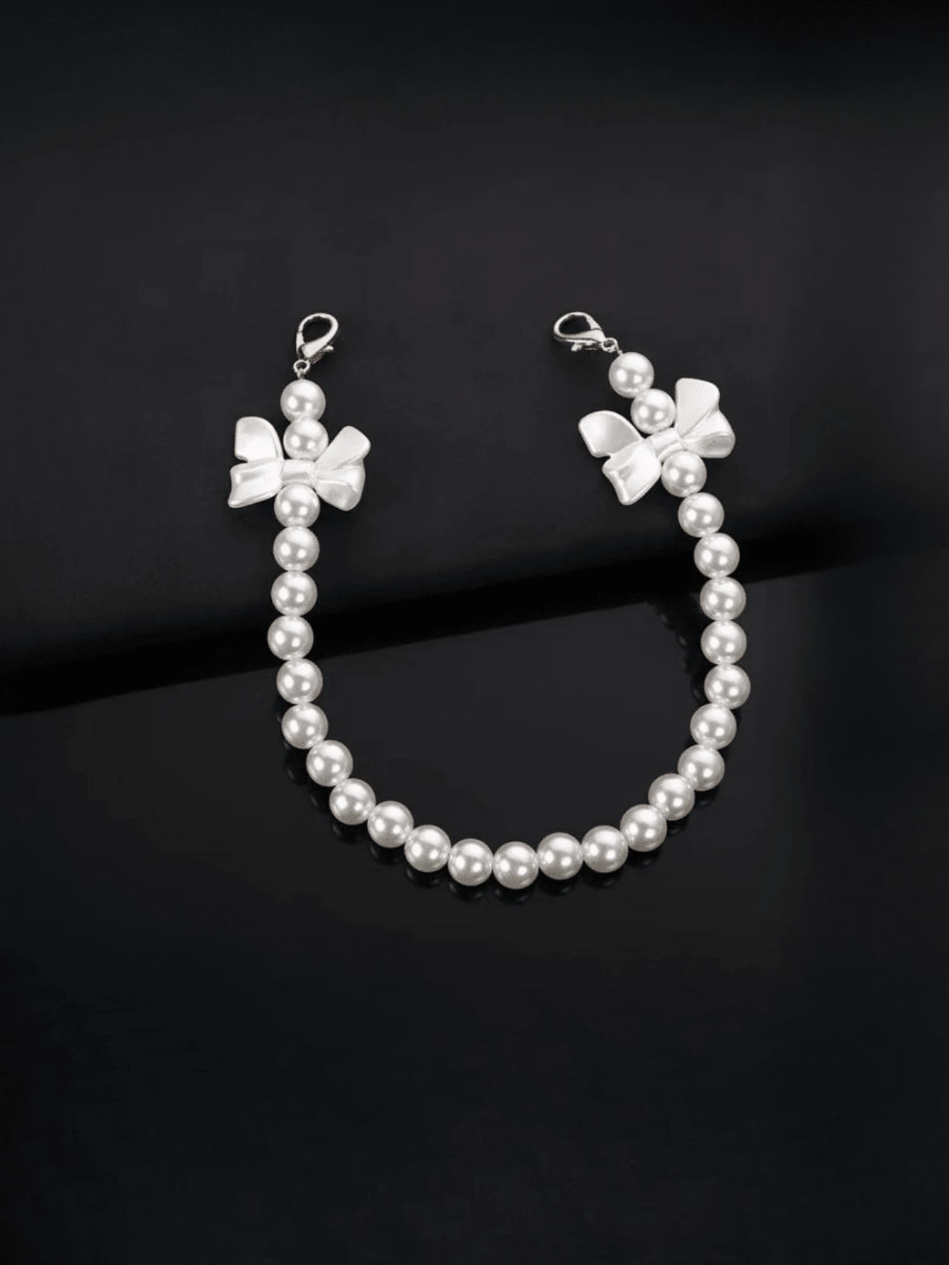 Hand Carry Big Pearl Bag Chain Strap Handle Shoulder Crossbody Bag ...