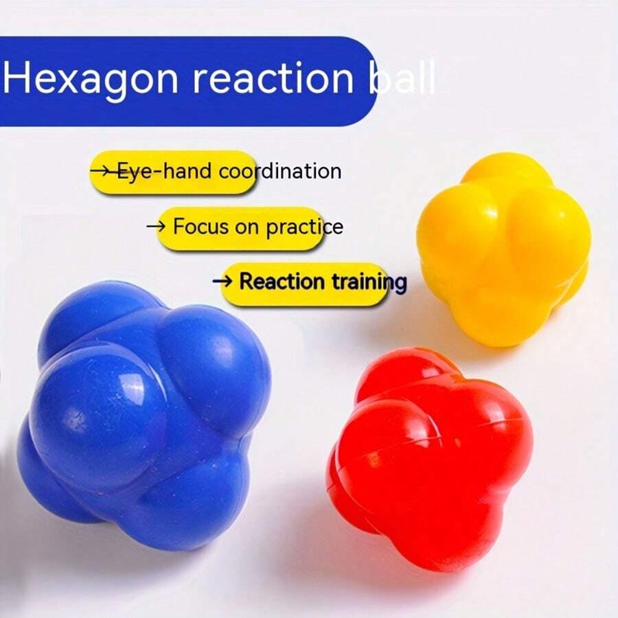 Hexagonal Reaction Ball High-Density Rubber Foam For Agile Reaction And ...