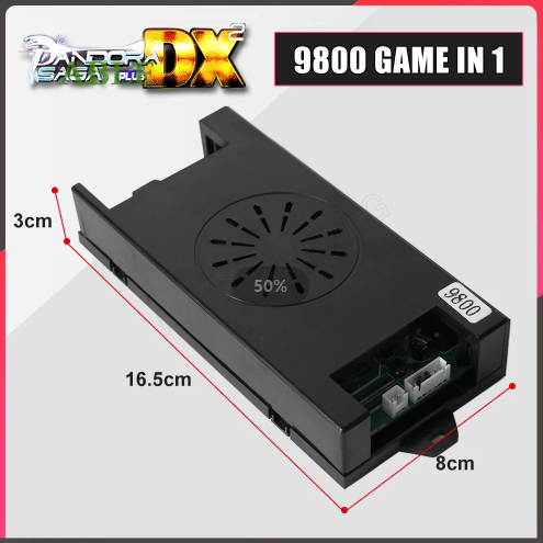 Saga Box Dx2 Plus Diy Kit Mit 9800 Spielen, 8-wege-joystick ...