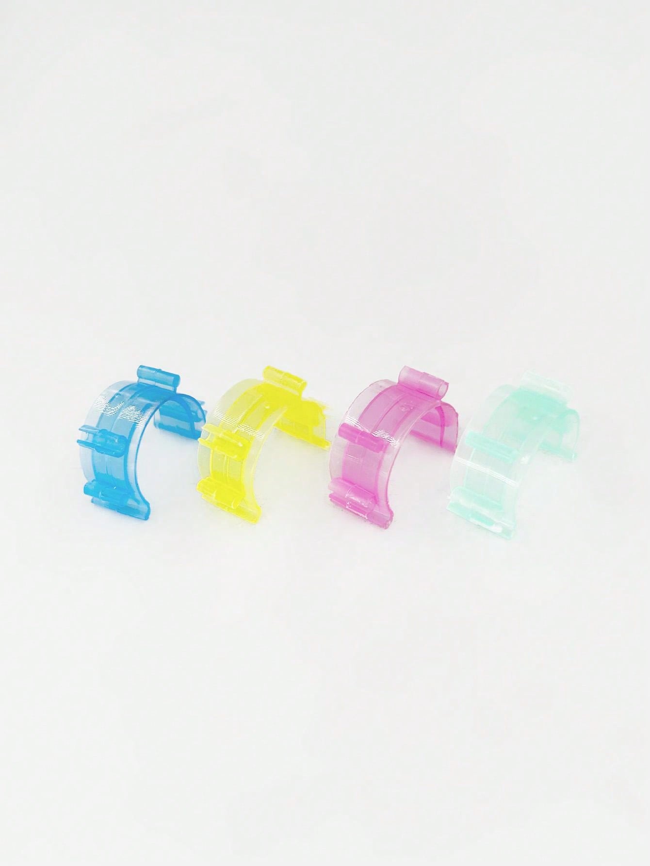 (1set, 10pcs) Anti-Slip Shuttle Core Clamp, Multicolor Shuttle Core ...