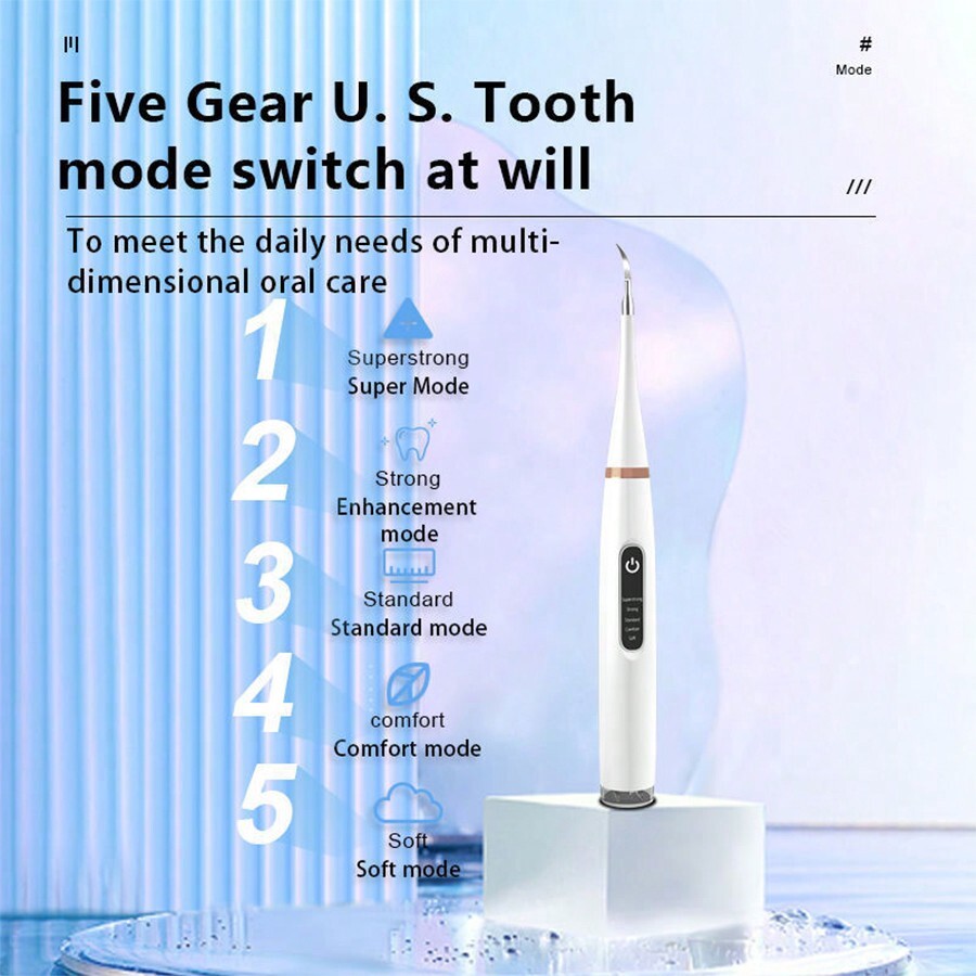 Ultrasonic Multifunctional Electric Teeth Cleaning Device, Whitening ...