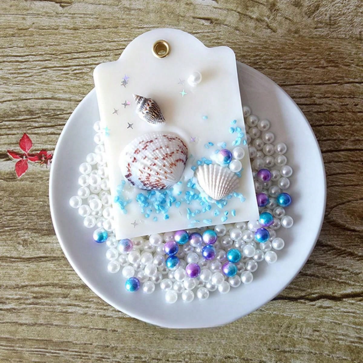 A Pack Of 10 Natural Seashell Candle Making Materials Including Conch ...