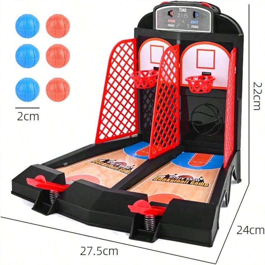 Desktop Basketball 2-Player Interactive Game, Parent-Child Cognitive ...