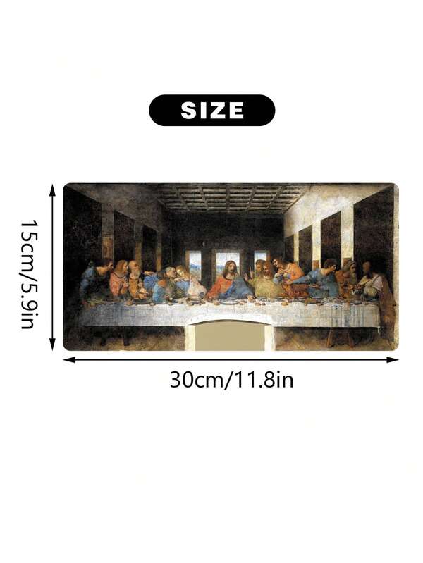 1pc Creative Vintage Style Home Wall Decoration, The Last Supper ...