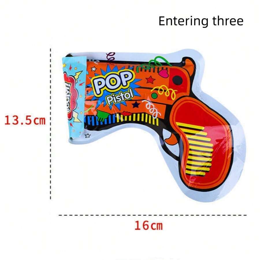 3pcs Random Color Inflatable Fireworks Pistol - Festival Atmosphere ...