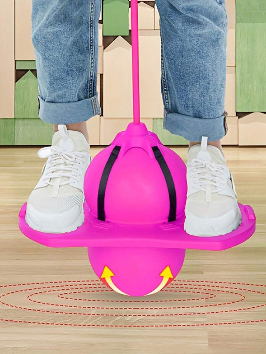 1pc Rose Outdoor Thickened Board High Jump Toy Balance Jumper Bounce ...