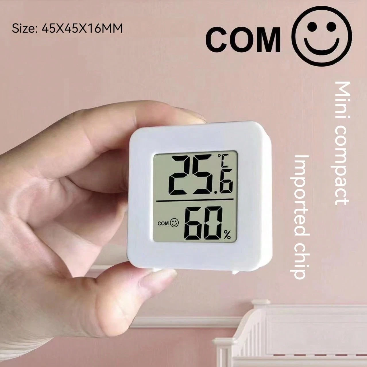 Mini Home Digital Hygrometer Thermometer With Display Counting Indoor ...