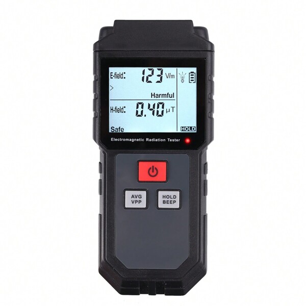 EMF Meter Electromagnetic Field Radiation Detector Handheld Mini ...