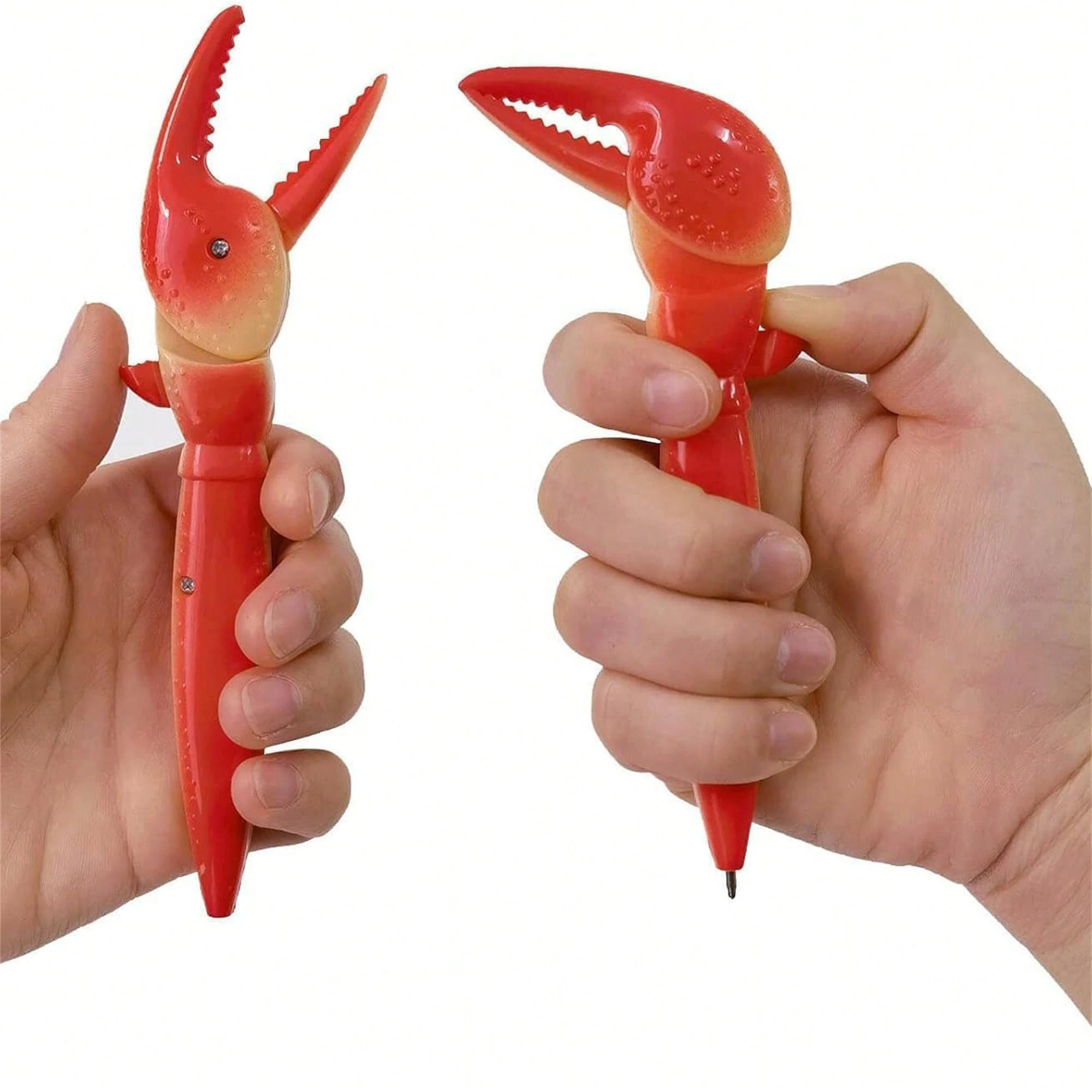 Crab/Lobster Claw Shaped Ballpoint Pen, With Pincer Clip, For Students ...