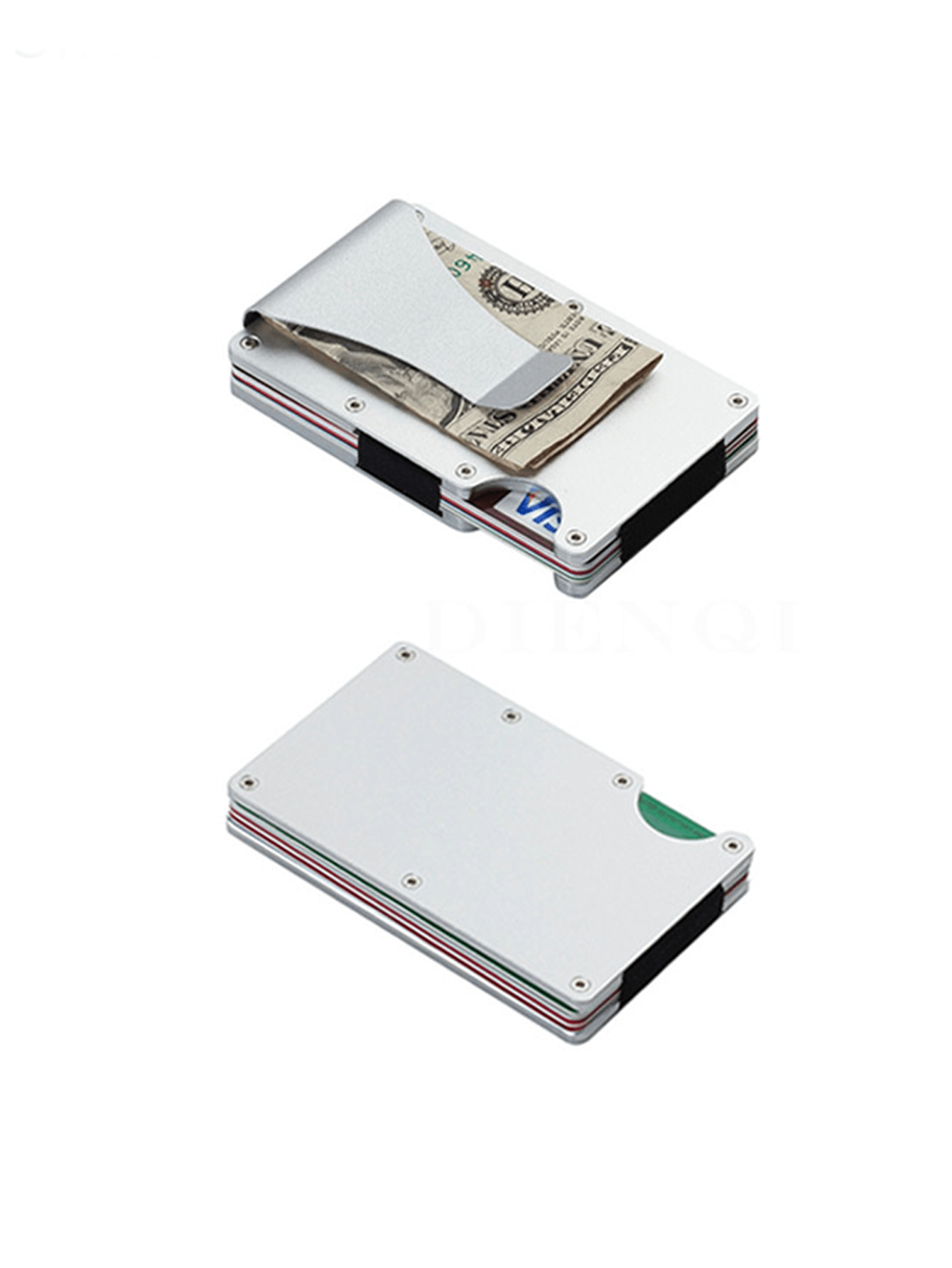 Rfid Carbon Fiber Men Wallets Famous Brand Metal Slim Thin Man Wallet ...