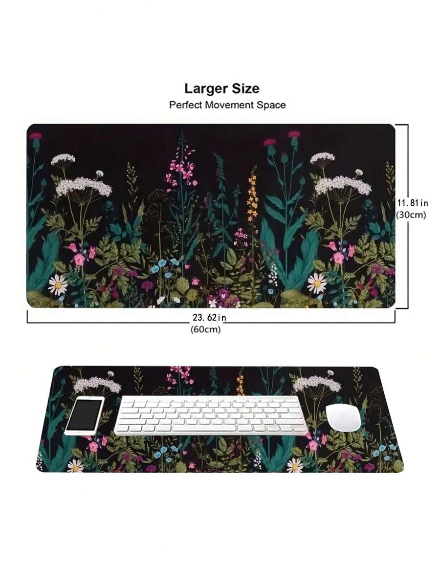 1pc Extra Large Mouse Pad For Office & Gaming, 3d Printed Mouse ...