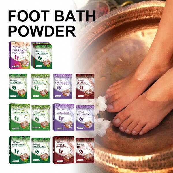 Foot Bath Salts Moisturize Foot Skin Deep Clean Relieve Muscle Soreness ...