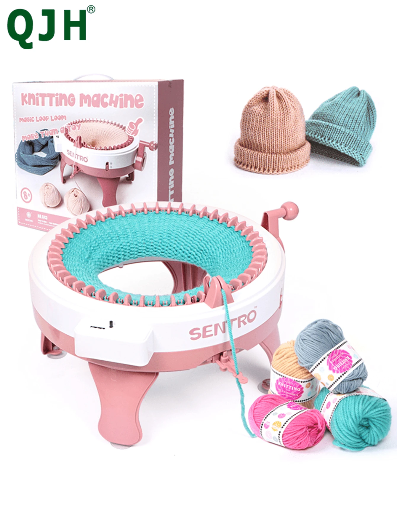 Large Diy Knitting Machine 48 Needles Star Cylinder Bed Knitting Loom ...