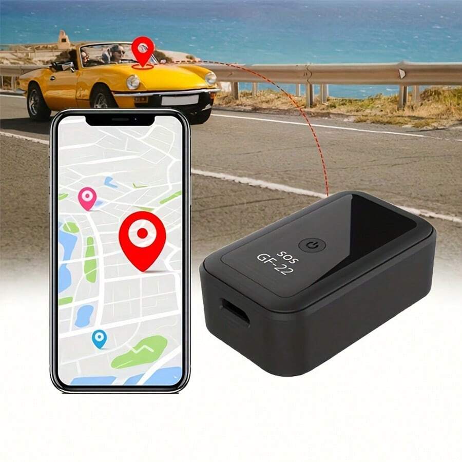 1pc Gf22 Car Gps Tracker - Vehicle Magnetic Mini Tracking Device That Can Be Used For Car ...