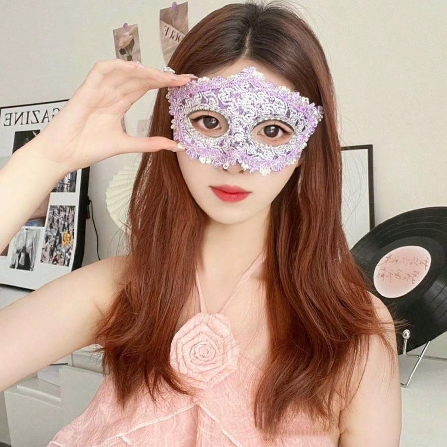 Carnival Lace Half Face Masquerade Mask Sexy Party Costume Makeup Dance ...