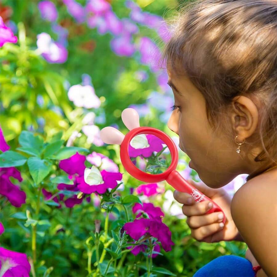 Magnifying Glass Kids,20X Large Handheld Magnifier Kids Magnifying Lens ...