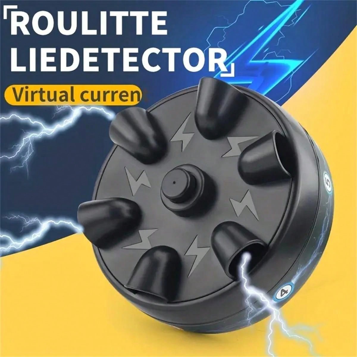 Miniature Electric Shock Wheel Disc Toy, Six Hole Lie Detector ...