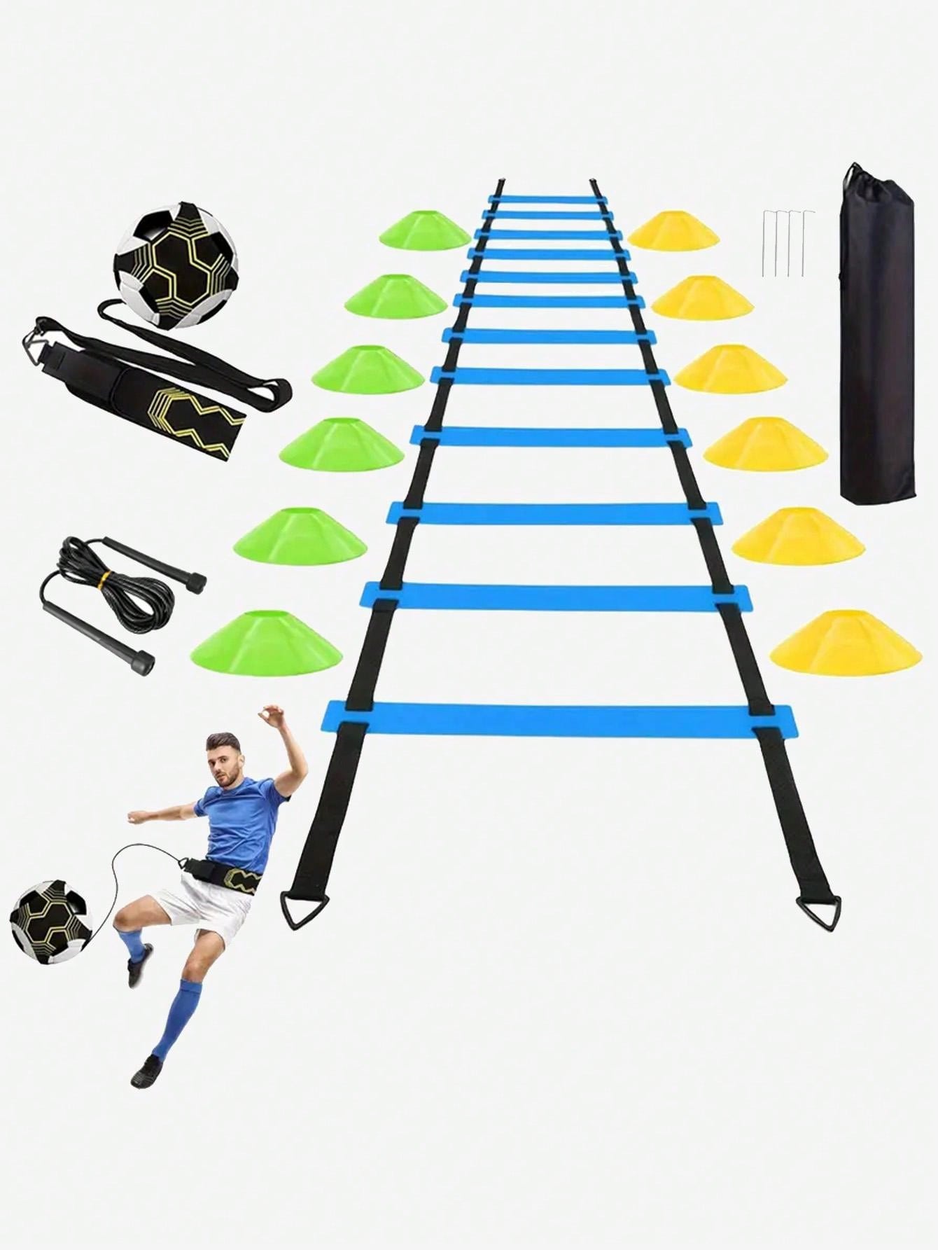 1 Set Of Agility Ladder Set, Fitness Training Supplies, Speed And ... 1 Set Of Agility Ladder Set, Fitness Training Supplies, Speed And ...