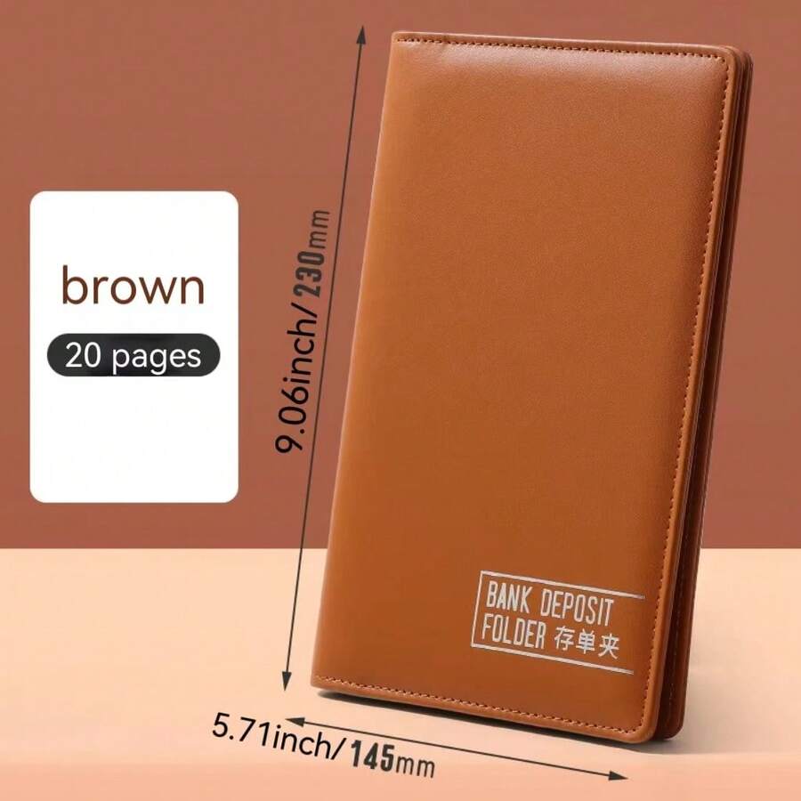 One Bank Deposit Record Book For Collecting Bank Deposit Record ...