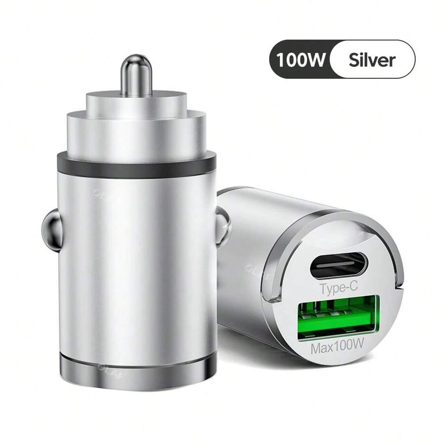 Olaf 100W USB C Car Charger Super Fast Charging Invisible Car Charging ...