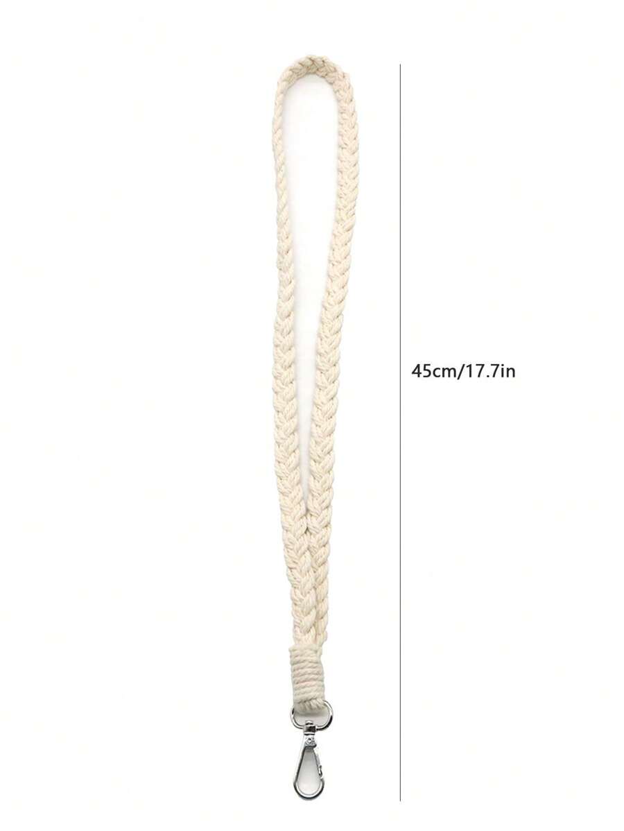 1pc New Handmade Braided Neck Strap For Hanging Id Cards, Mobile Phone ...