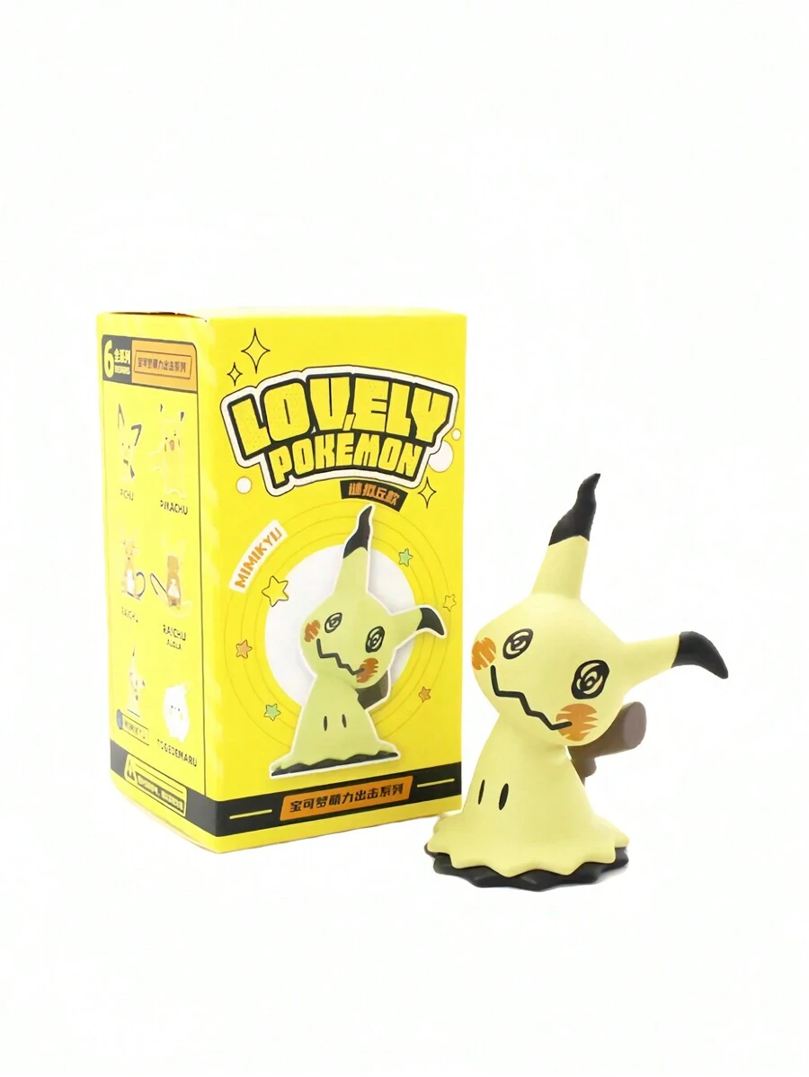 1pc 9cm/3.54in Genuine Pokemon Lovely Mimikyu Anime Figure Model ...