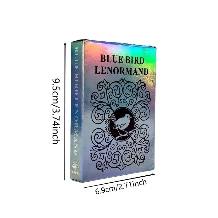 Small Size Blue Bird Lenormand Oracle Cards For Holiday Gift Party ...
