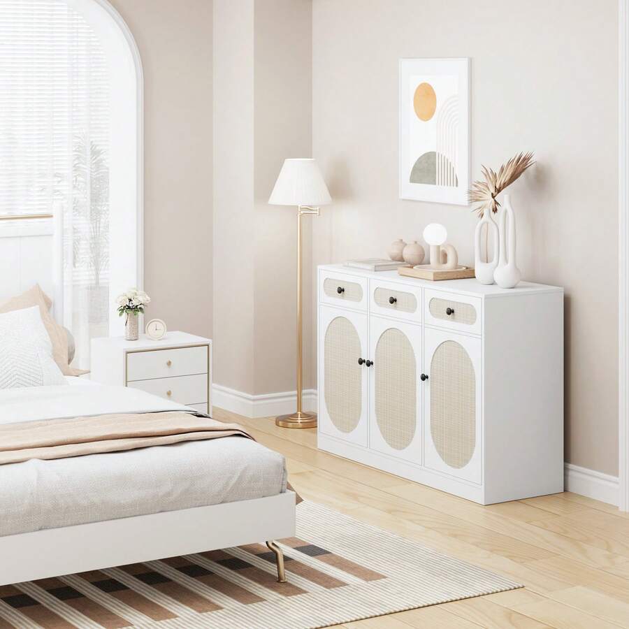 ITUSUT Sideboard Buffet Cabinet With Storage, Large Kitchen Storage ...