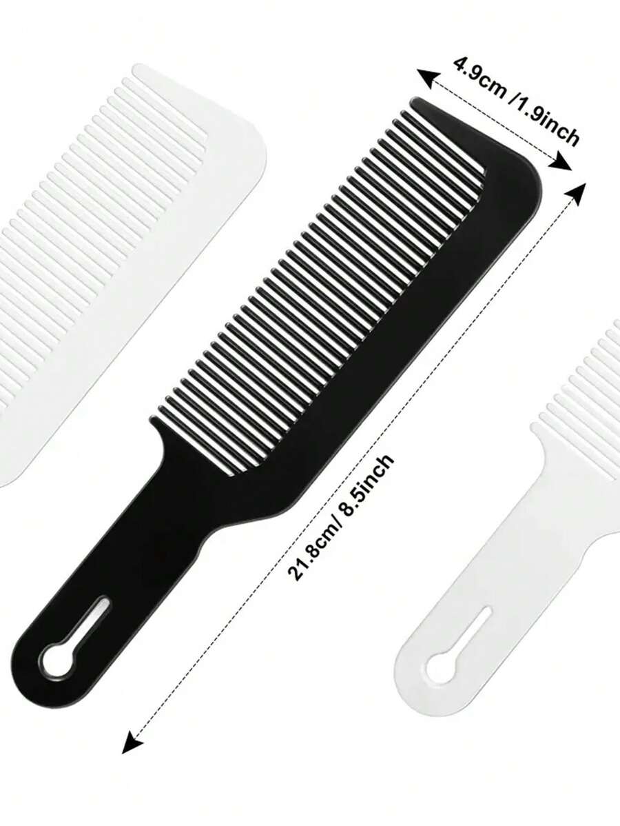 1pc Barber Combs, 8.6 Inch Clipper Combs Flat Top Clipper Combs Barber Blending Comb Heat ...