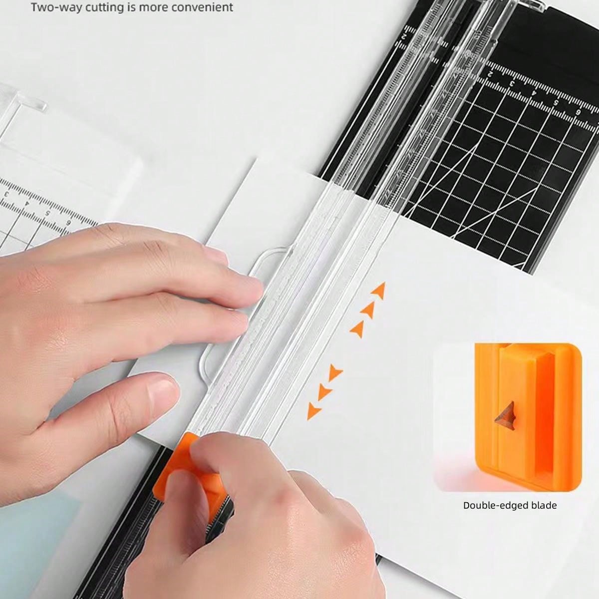 Mini Paper Cutter And Trimmer With Dual-Directional Cutting Head For ...