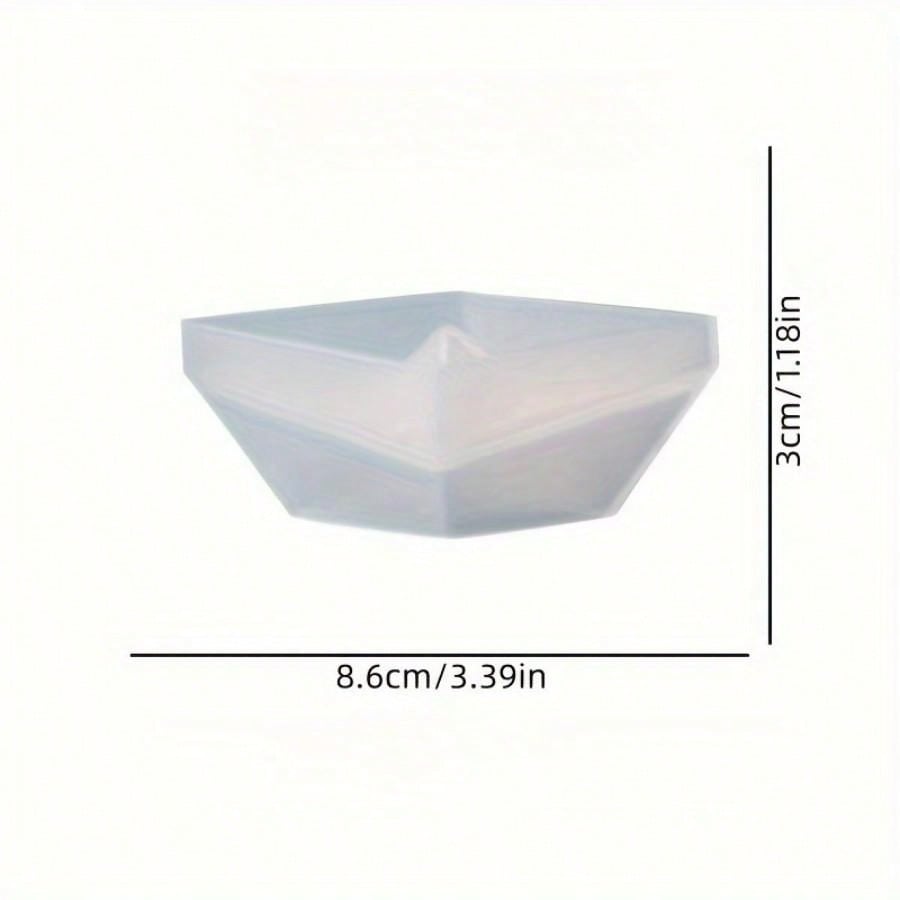 3d Boat Candle Mold Foldable Paper Boat Shape Soap Mold For Making ...