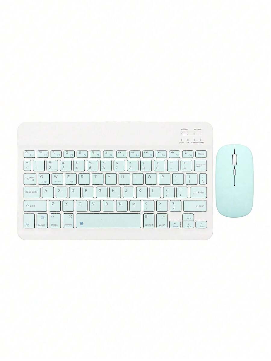 Ultra-Slim Wireless Keyboard And Mouse Set, Mini Portable, Mute&Thin ...