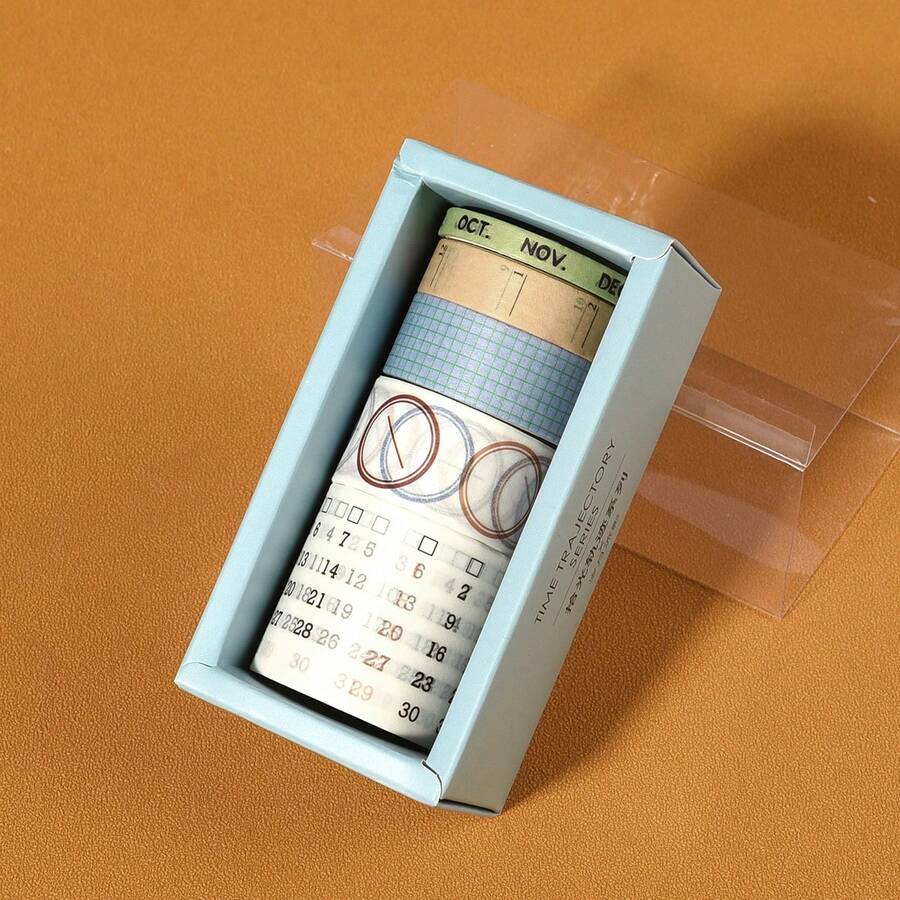 5 Rolls Multi-Purpose Time Efficiency Planning Grid Adhesive Tape For ...