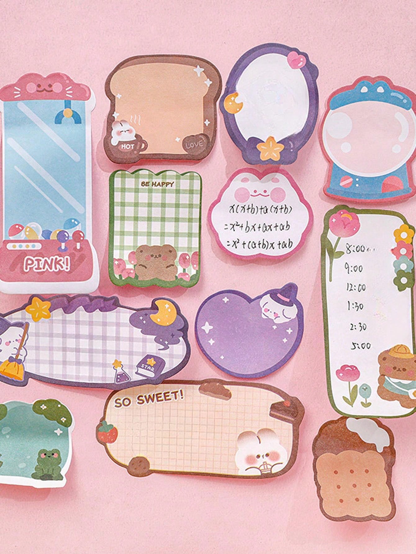 1 Pack Quinoa Cute Bear Sticky Note, 60pcs | SHEIN EUR