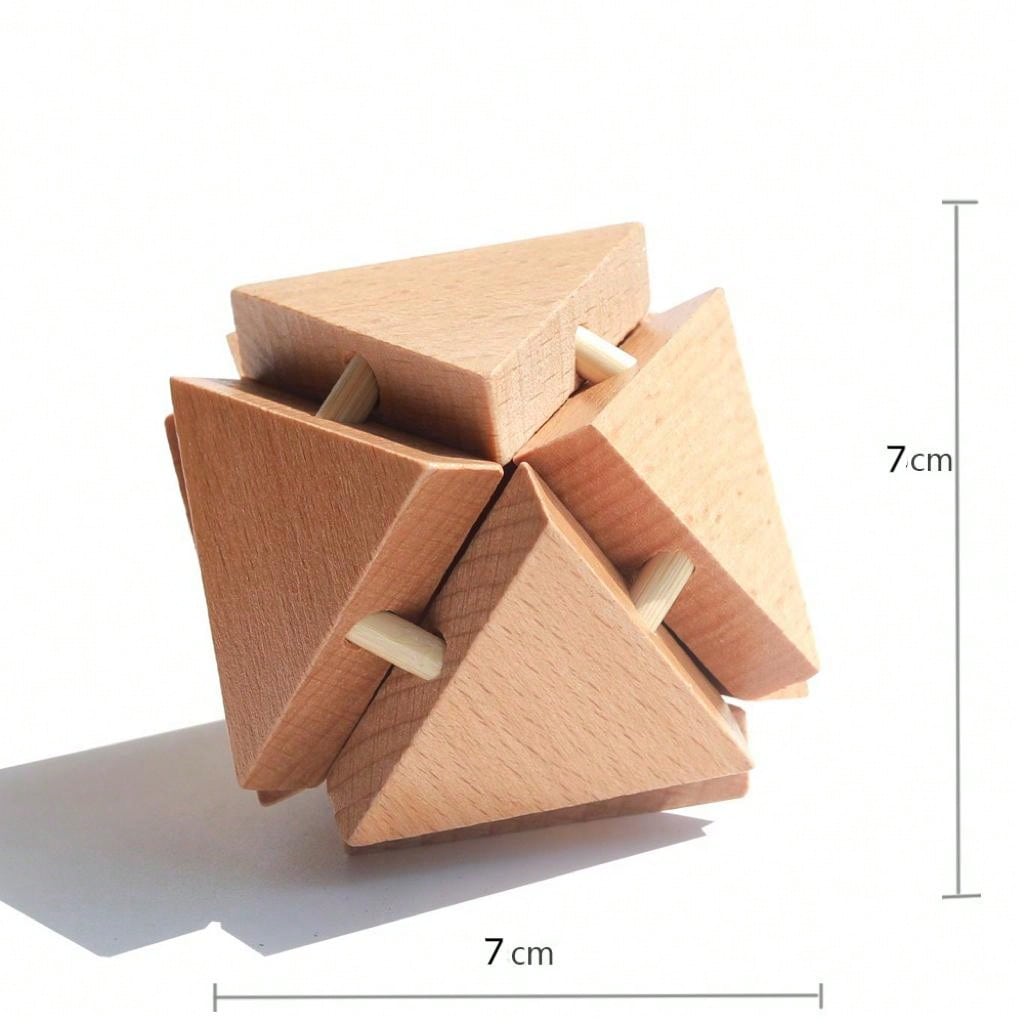 Wooden Kong Ming Lock, Eight Immortals Cube, Disassembly Building ...