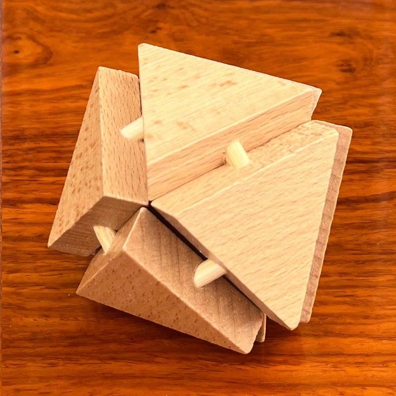 Wooden Kong Ming Lock, Eight Immortals Cube, Disassembly Building ...