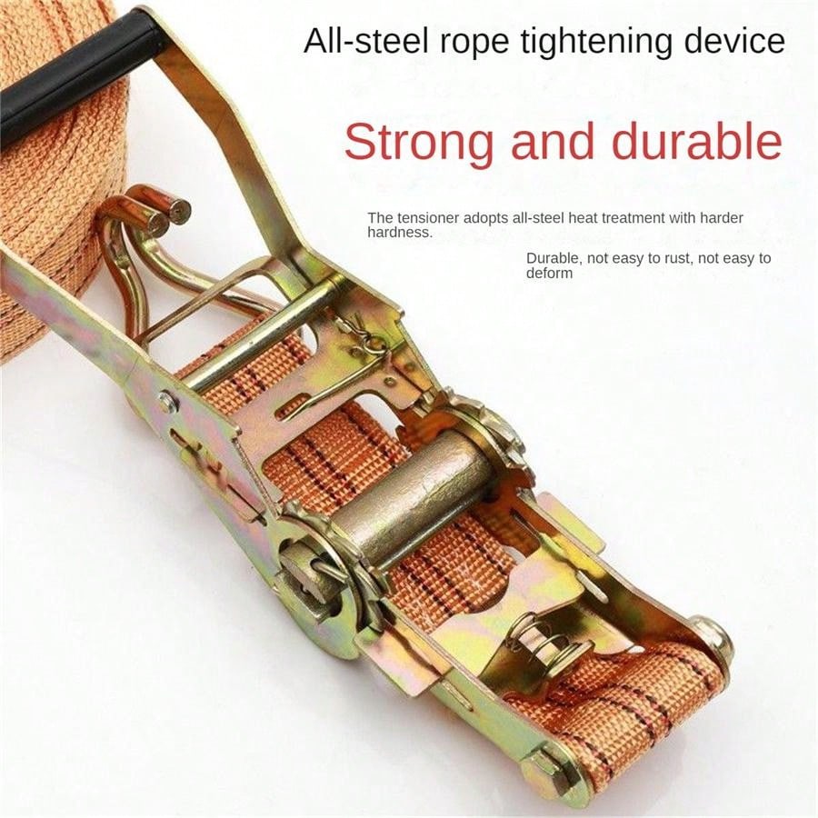 Truck Tightening Tool, Ratchet Strap Tightener With Thickened And Widened Load-Bearing Capacity ...