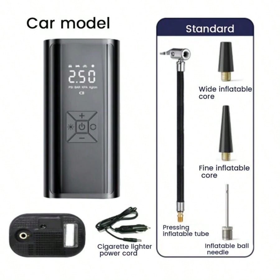 Tyre Inflator Cordless, Cordless Inflatable Pump Portable Car Tyre ...
