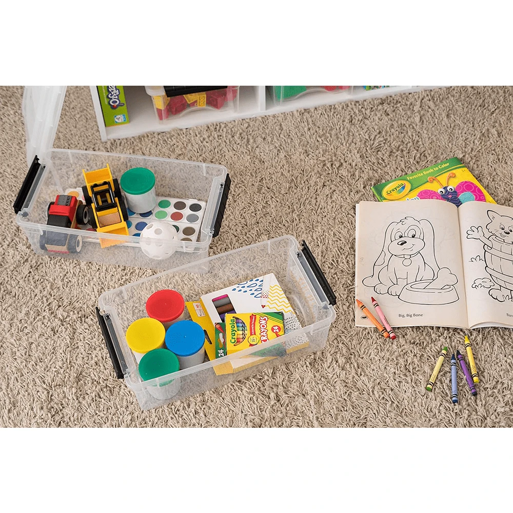 10 Pack Plastic Storage Container Bin, Clear | SHEIN USA