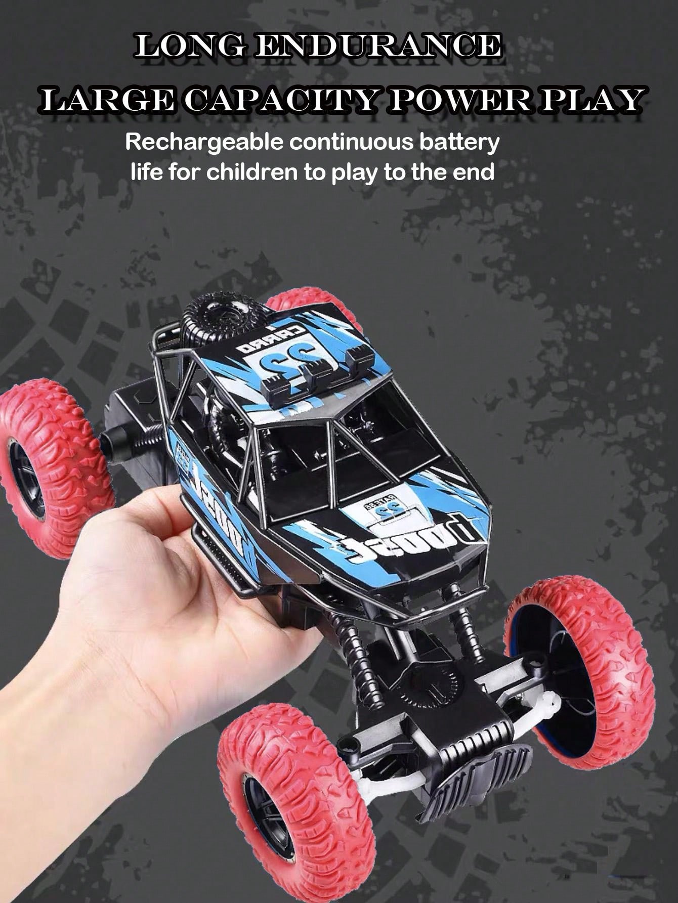 Remote Control Toy Car, Wireless Rc Car, Charging High-Speed Racing ...