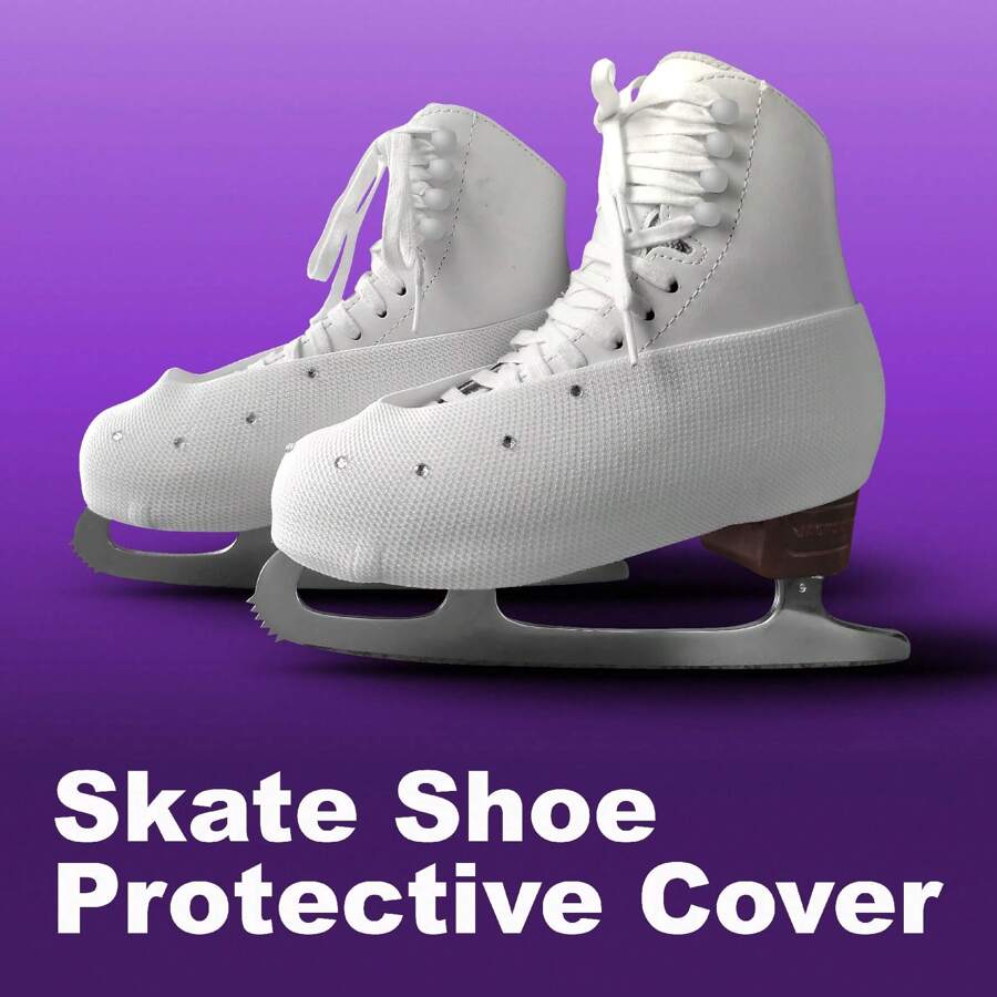 1pair Figure Skates Protection Cover, With Buckle, Anti-Scratch ...