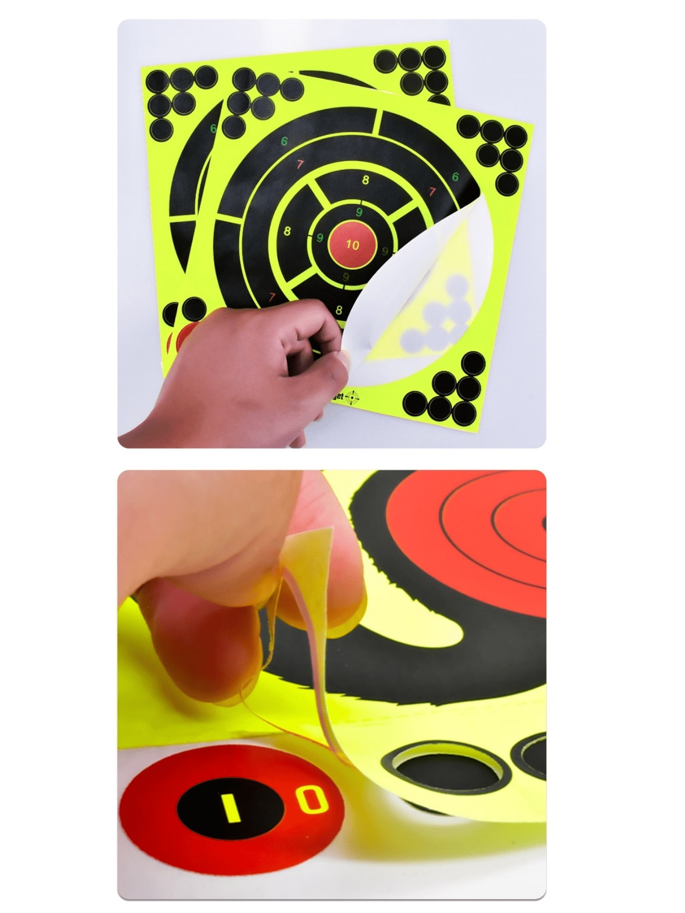 One Piece, Shooting Target Sticker, Fluorescent Shooting Target Sticker ...
