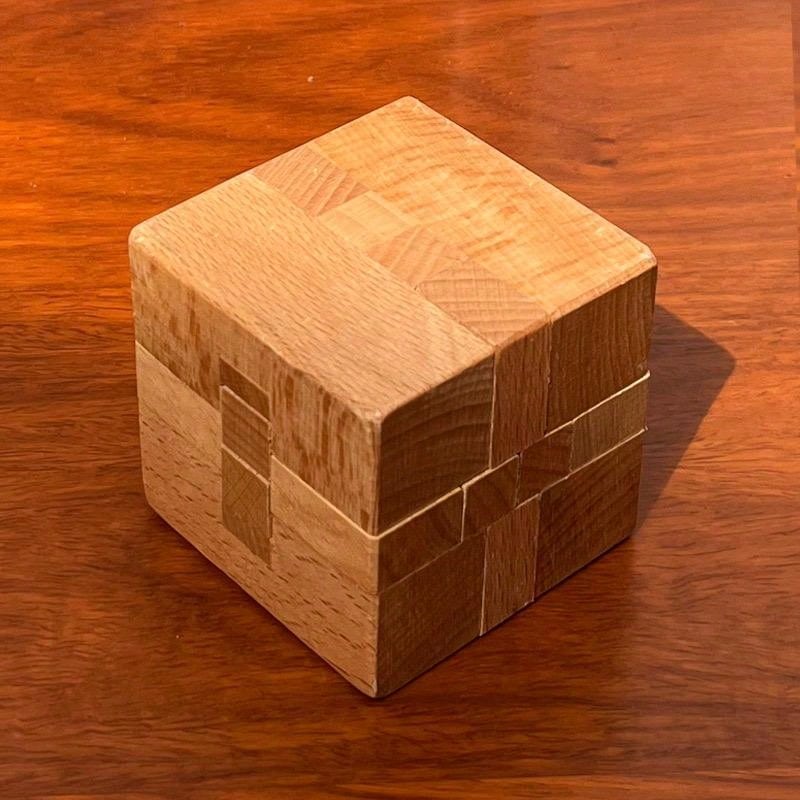 Wooden Kongming Lock, Cube Puzzle, Disassembly Toy, Stress Relief Toy ...