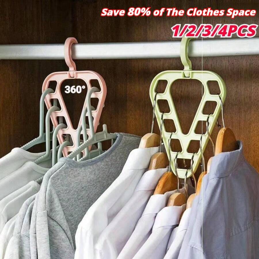 1/2/3 Piezas Organizador De Armario Para Colgar Ropa Mágico Con Forma ...