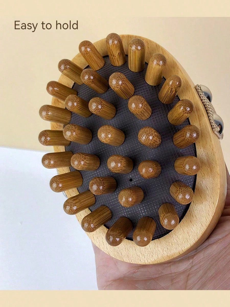 Massage Combing Skin Meridian Comb Wood Air Cushion Comb Body General ...